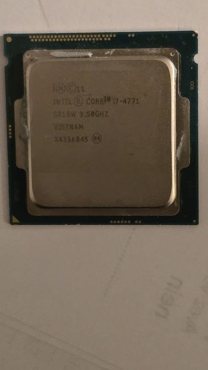 Intel Core i7-4771 Prozessor 3.50 GHz gebraucht (Gebraucht) in Zürich ...