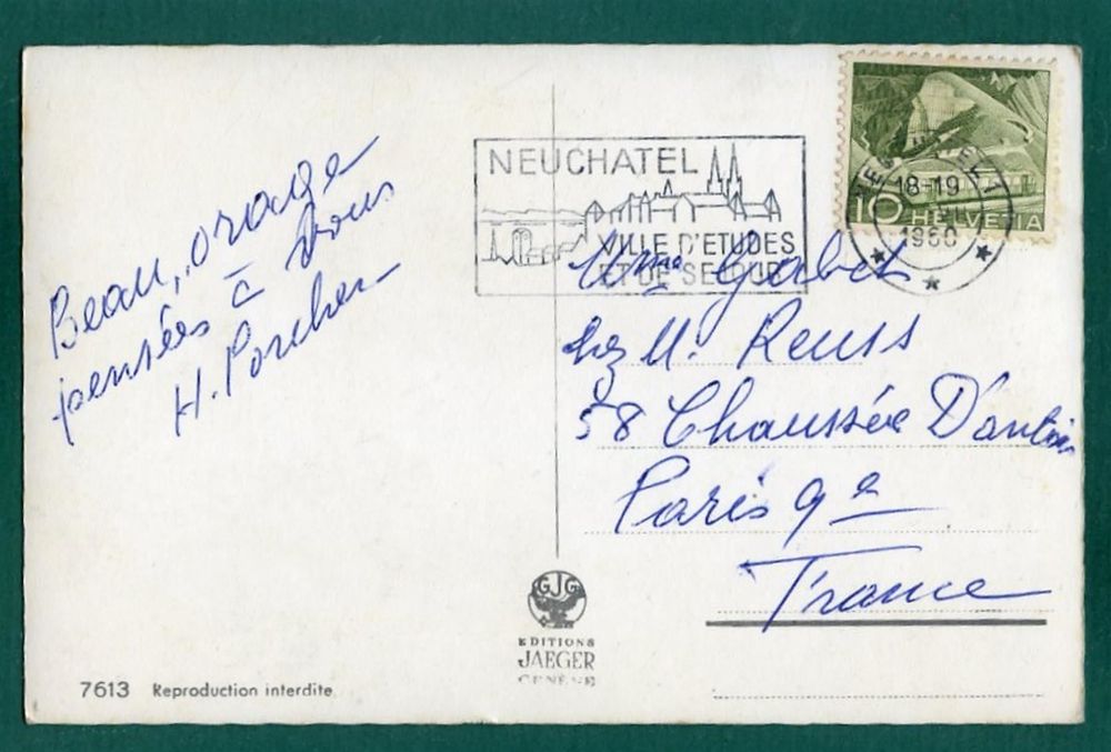 Neuchâtel, 3 Images, 1950 (Gebraucht) in Sargans für CHF 1 – mit Lieferung auf Ricardo kaufen