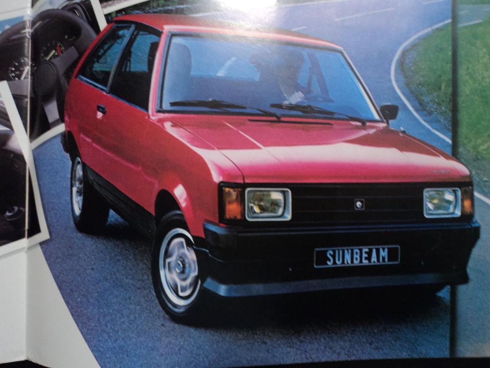 Prospekt Talbot Simca Sunbeam 1979 (Gebraucht) in Schwarzenburg für CHF 10 – mit Lieferung auf ...