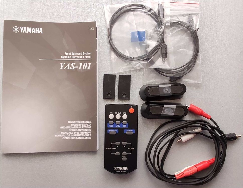 Soundbar Yamaha YAS-101 mit Subwoofer ab Fr.1.- (Gebraucht) in Gais für CHF 4 – nur Abholung auf ...