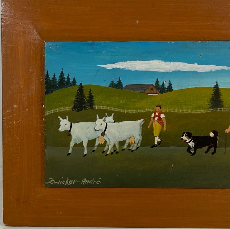André ZWICKER (XX) Appenzeller Gemälde (Gebraucht) in für CHF 70 – mit ...