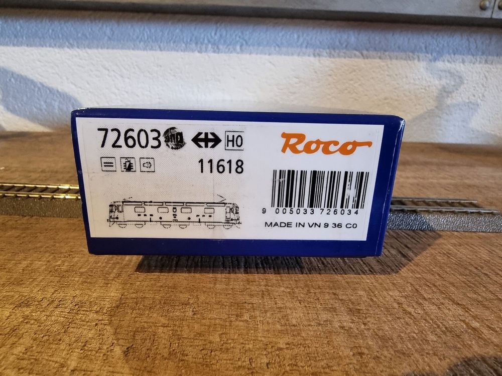 Roco 72603 Re 620 018-2 SBB CFF Digital Sound HO DC (Gebraucht) in Nods ...