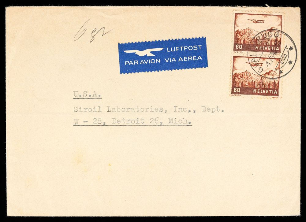 1941: Flugzeug über Landschaften. ZNr. 30. | Kaufen auf Ricardo