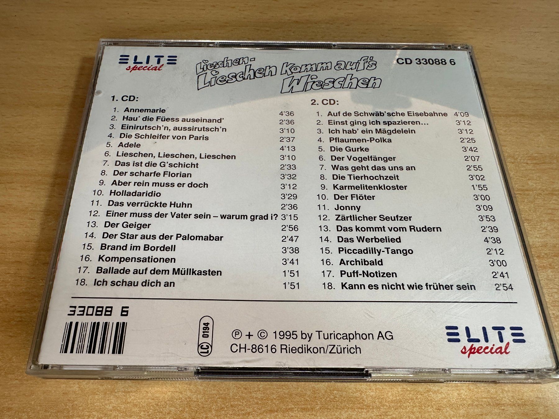 T8 Various – Lieschen, Lieschen Komm Auf's Wieschen - 2 CD (Gebraucht ...