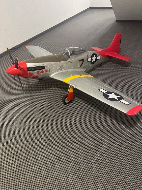 Giant Mustang P-51D Red Tail, Spw 1700mm | Kaufen auf Ricardo