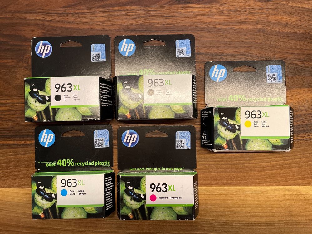 HP Tinte Multipack + schwarz Nr. 963 XL (Neu und originalverpackt) in Basel für CHF 110 – mit ...
