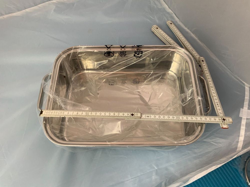 Bräter aus Edelstahl für Induktion HZ390 | Kaufen auf Ricardo