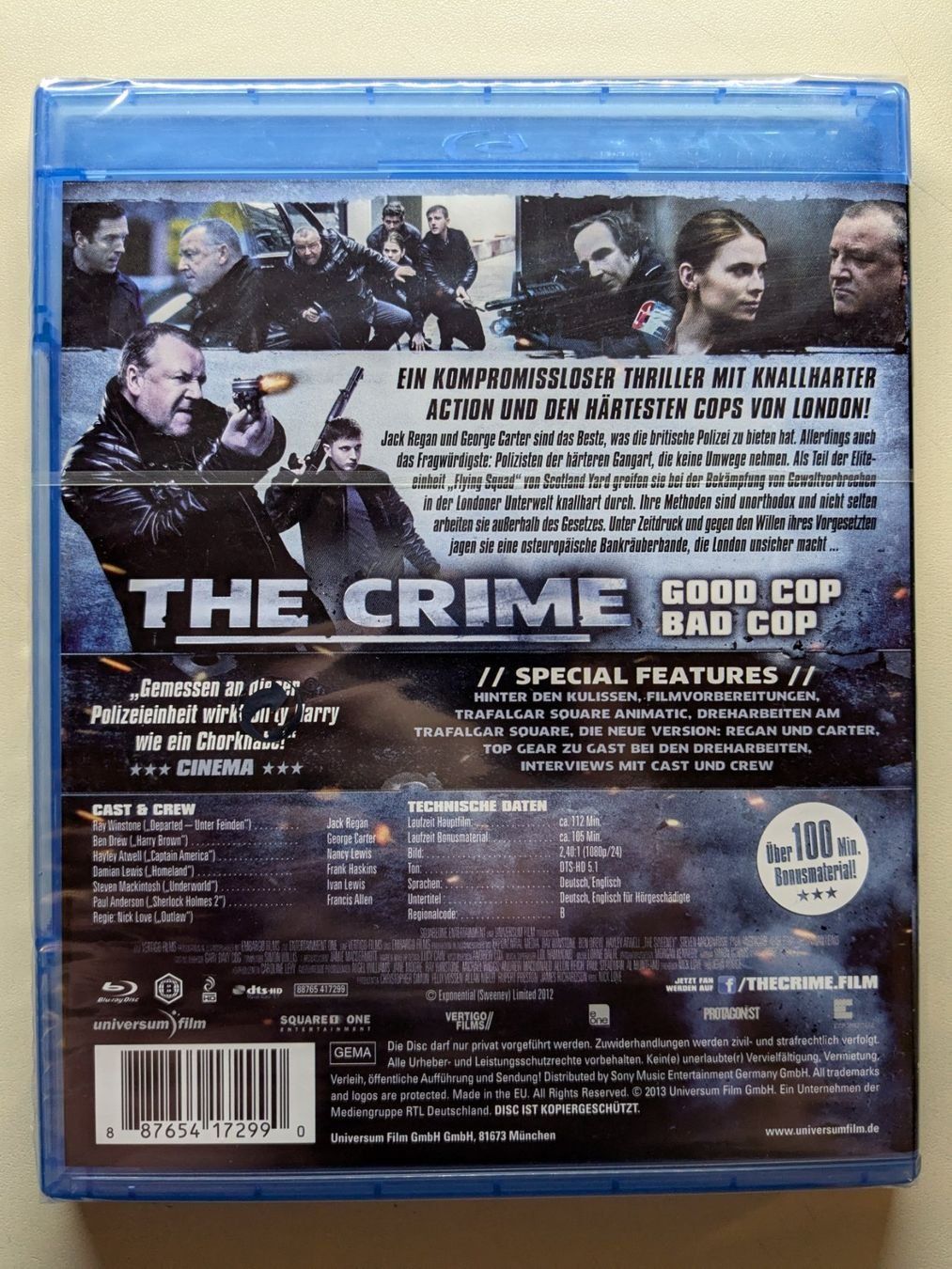 "The Crime - Good Cop/Bad Cop" mit mit Ray Winston [Blu-ray] (Neu und ...