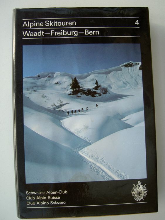 Antiker SAC-Führer: Alpine Skitouren Waadt-Freiburg-Bern (Gebraucht) in ...