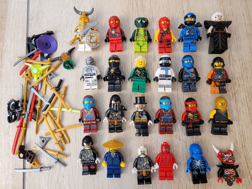 121: Lego Ninjago Minifiguren (Gebraucht) in für CHF 30 – mit Lieferung ...