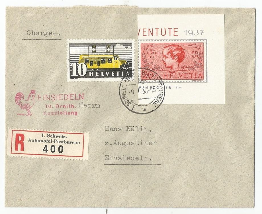 ** PJ - BLOCK - EINZELWERT J84 - 1937 ** (Gebraucht) in Heimenschwand ...