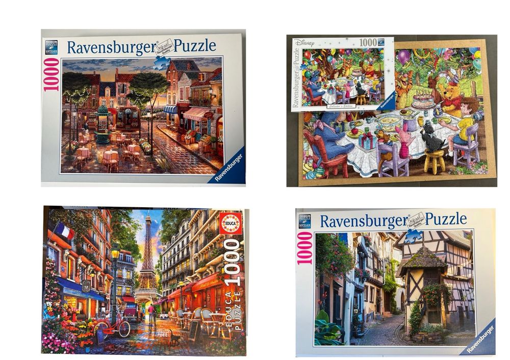 17 Puzzles mit 1000 Teile | Kaufen auf Ricardo