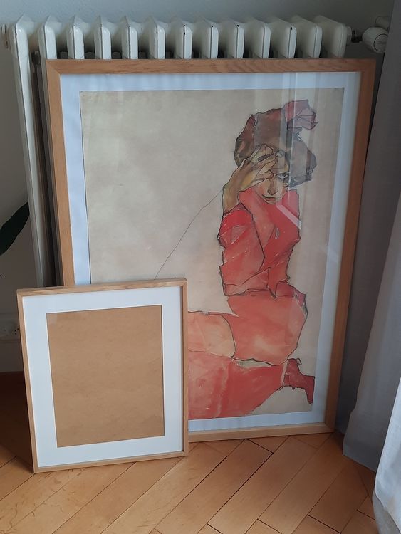 Zwei Holzbilderrahmen aus Eiche Interio (Gebraucht) in Zürich für CHF ...