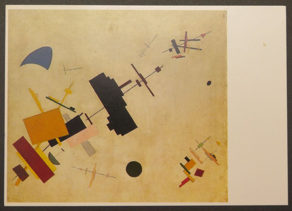 AK Künstlerkarte: Kasimir S. Malevitsch - Suprematismus (Gebraucht) in ...