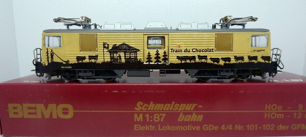 Hom- Bemo - MOB - Loc GDe 4/4 - 6003 - "Chocolat" (OVP) (D'occasion) à ...