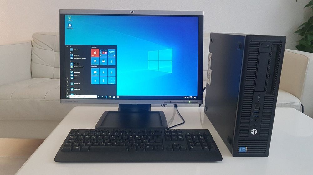 Hp Pc i5 4590 128 SSD mit Monitor 22" | Kaufen auf Ricardo