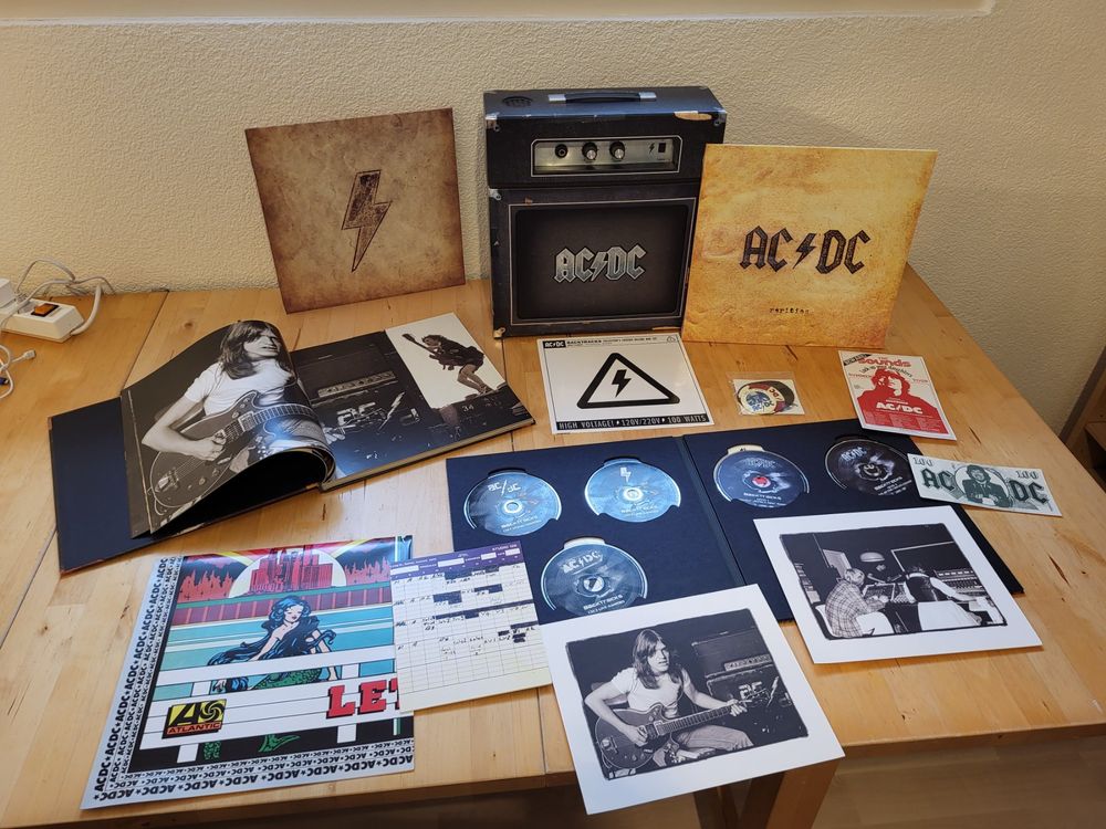 AC/DC Backtracks Collectors Edition - Verstärker CD/DVD/LP (Neu (gemäss ...