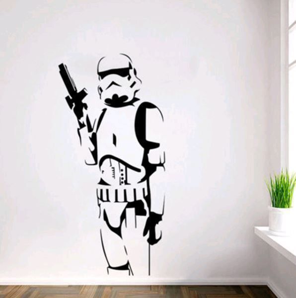 Aufkleber Star Wars Stormtrooper 28*57cm | Kaufen auf Ricardo