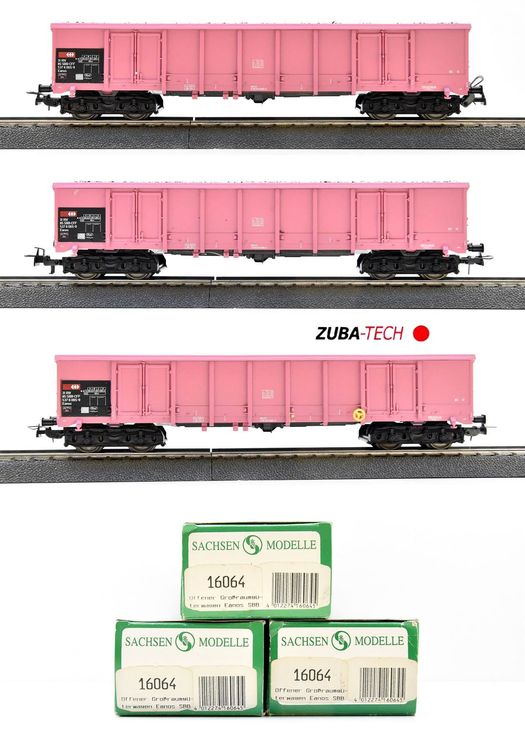 SachsenModelle 3x 16064 HochbordwagenSBB | Kaufen auf Ricardo