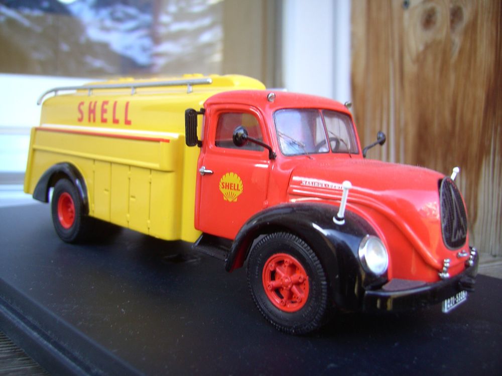 Magirus-Deutz S 6500.Lastwagen,Tankwagen Shell Modellauto (Neu (gemäss Beschreibung)) in ...