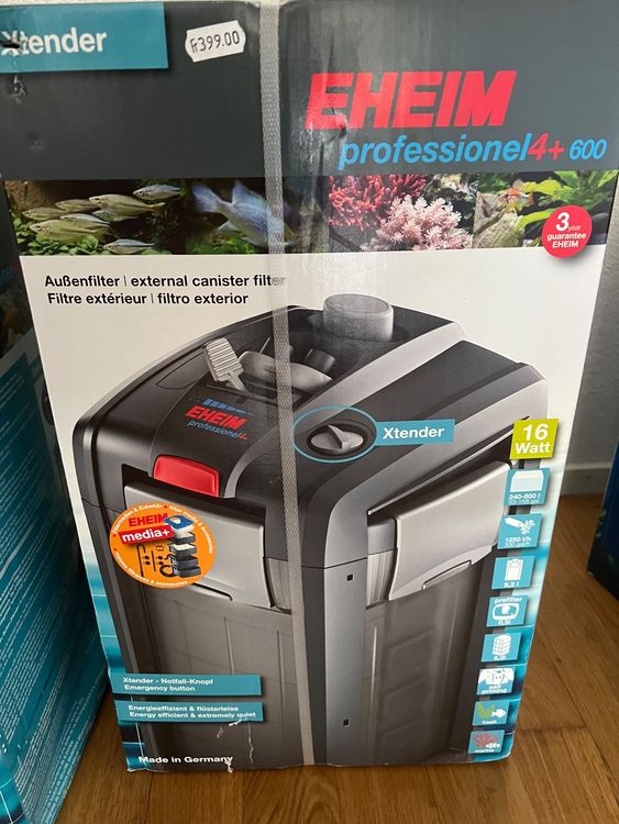 EHEIM professional 600 Aussenfilter (Neu und originalverpackt) in Anglikon für CHF 149 – mit ...