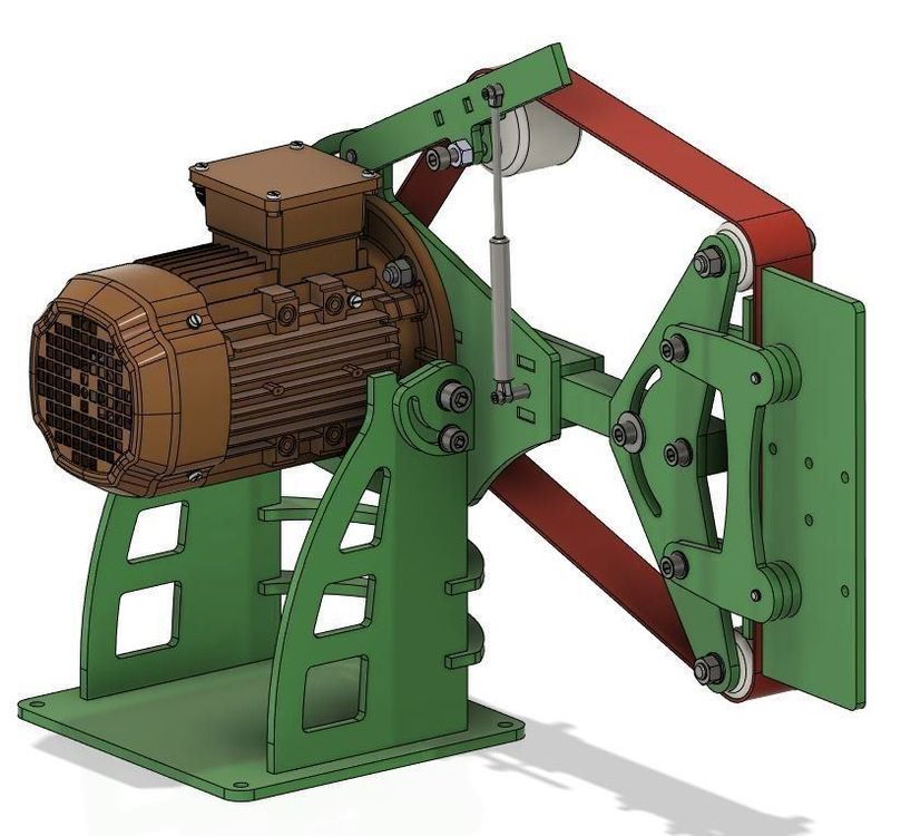 Bandschleifmaschine schwenkbar Bauplan (Gebraucht) in für CHF 24.9 ...
