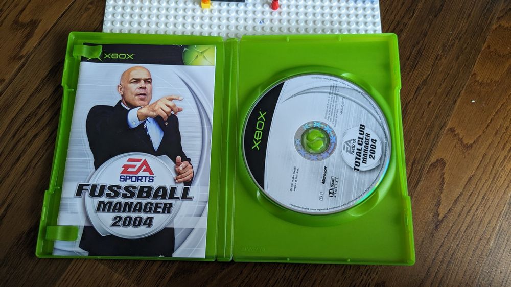 EA Fussball Manager 2004 - Xbox Spiel (Gebraucht) in Hünenberg See für ...