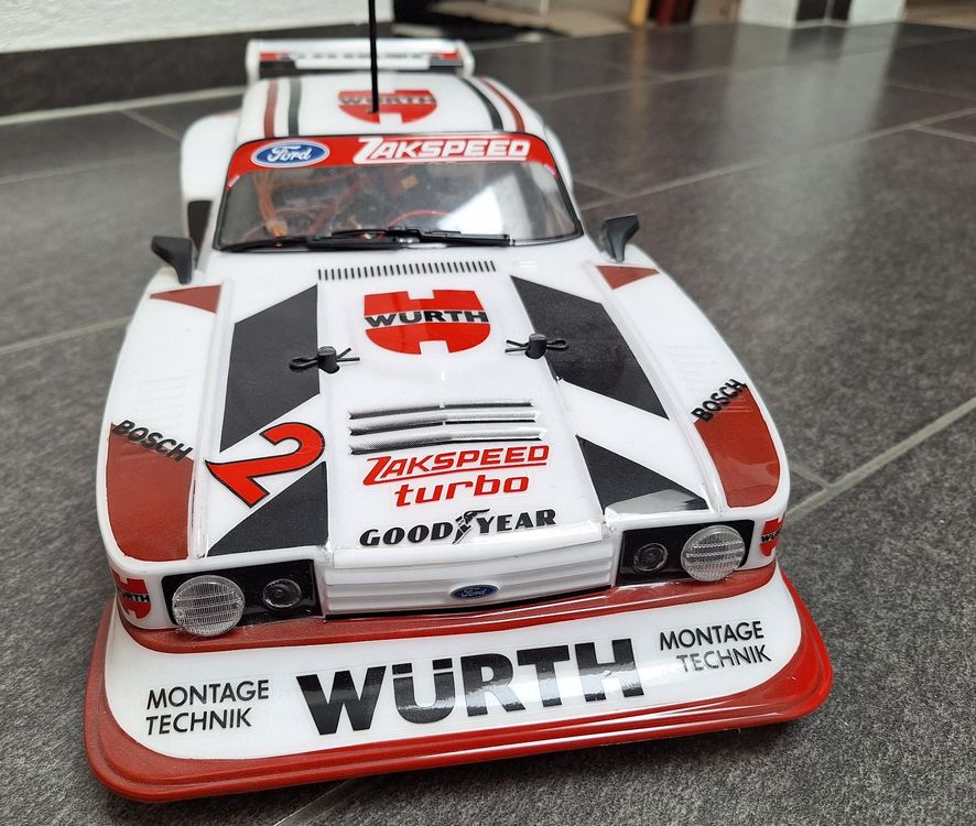 Tamiya Ford Zakspeed Turbo Capri Gr.5 Würth 1:10 (Gebraucht) in ...