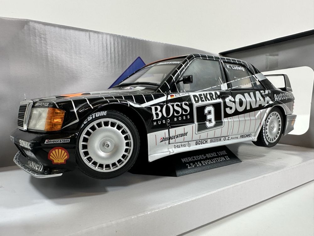 1992 Mercedes-Benz 190E EVO2 DTM 1:18, Ludwig, Solido, OVP | Kaufen auf ...