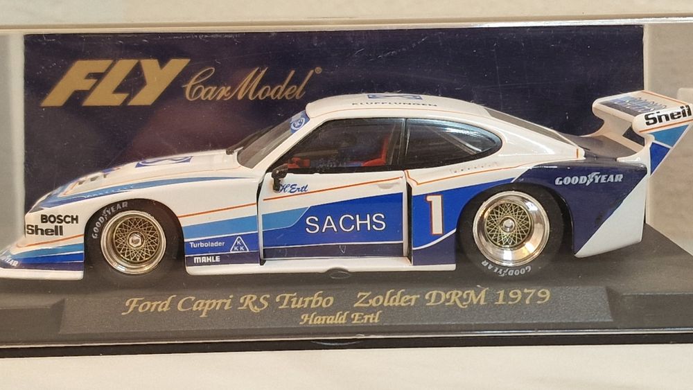 Fly Car Model Ford Capri RS Turbo Zolder DRM 1979 Harald Ert (Neu und ...