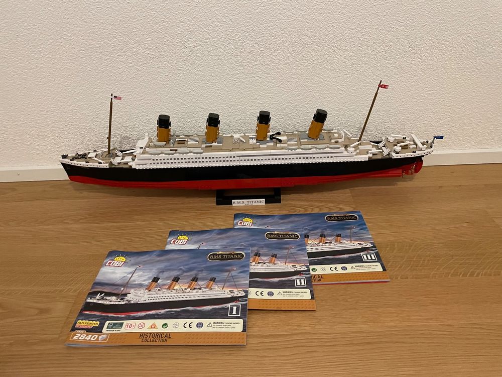 COBI R.M.S. Titanic Historical Collection 2840 Teile (Gebraucht) in für ...