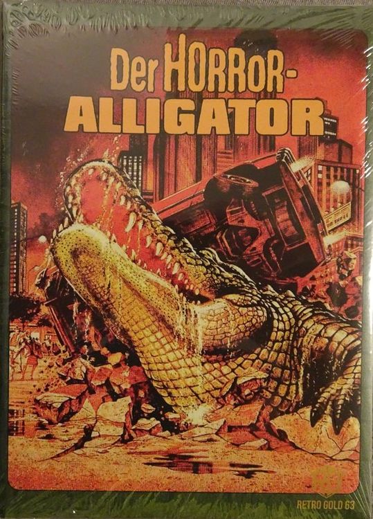 DER HORROR-ALLIGATOR (1980) - wattiertes Mediabook OVP | Kaufen auf Ricardo