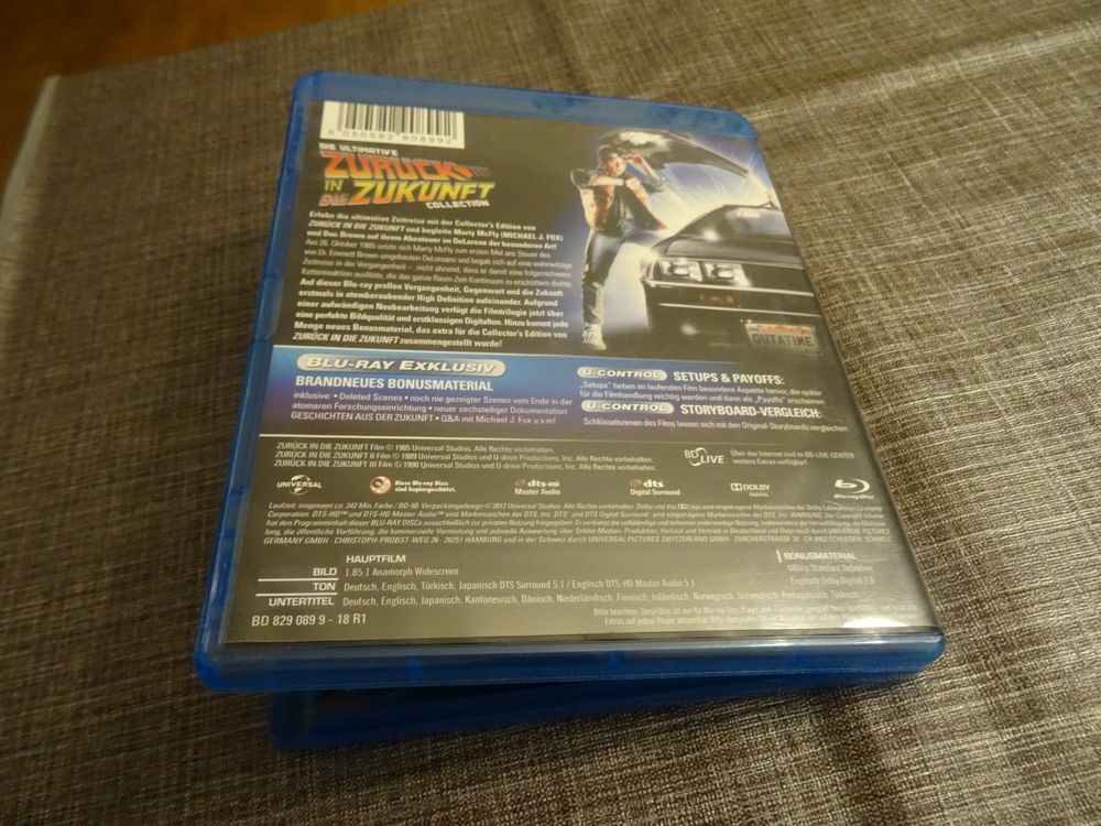 Zurück in die Zukunft - Trilogie Blu-Ray (Gebraucht) in Olten für CHF 8 ...