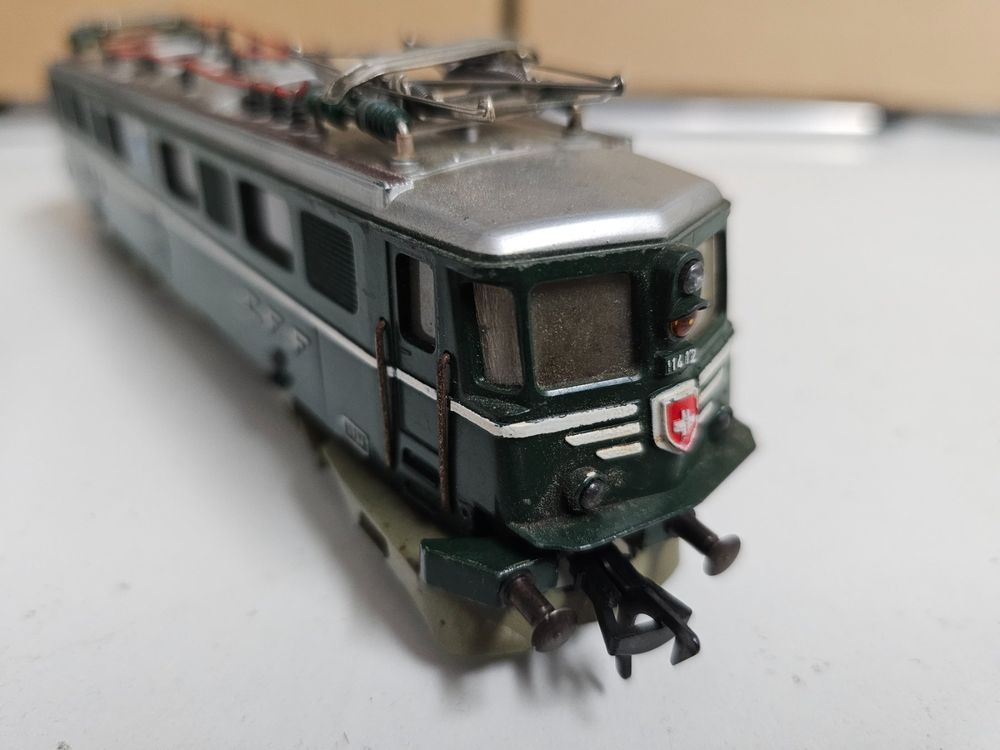 Fleischmann lok Ae 6/6 CFF 11412 dès 1.-f (Gebraucht) in bassecourt für CHF 12 – mit Lieferung ...