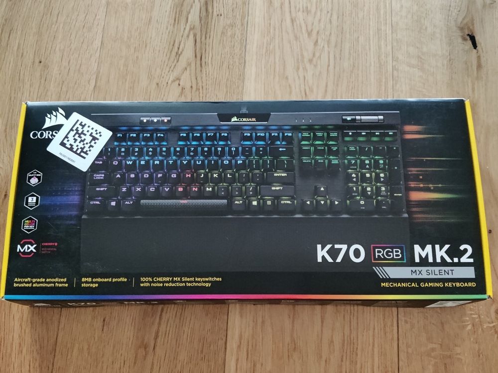 Corsair K70 RGB Mk.2 MX Silent (Gebraucht) in Gipf-Oberfrick für CHF 60 – mit Lieferung auf ...