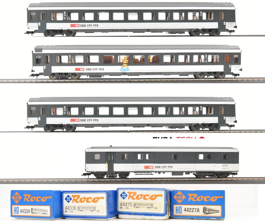 Roco 4x Personenwagen der EW IV/II SBB, H0 GS mit OVP | Kaufen auf Ricardo