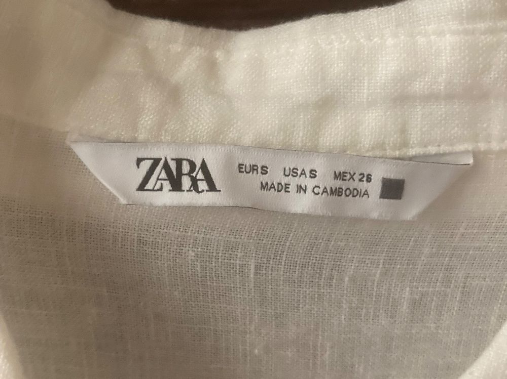 Chemise Zara lin (Neu (gemäss Beschreibung)) in Montreux für CHF 20 ...