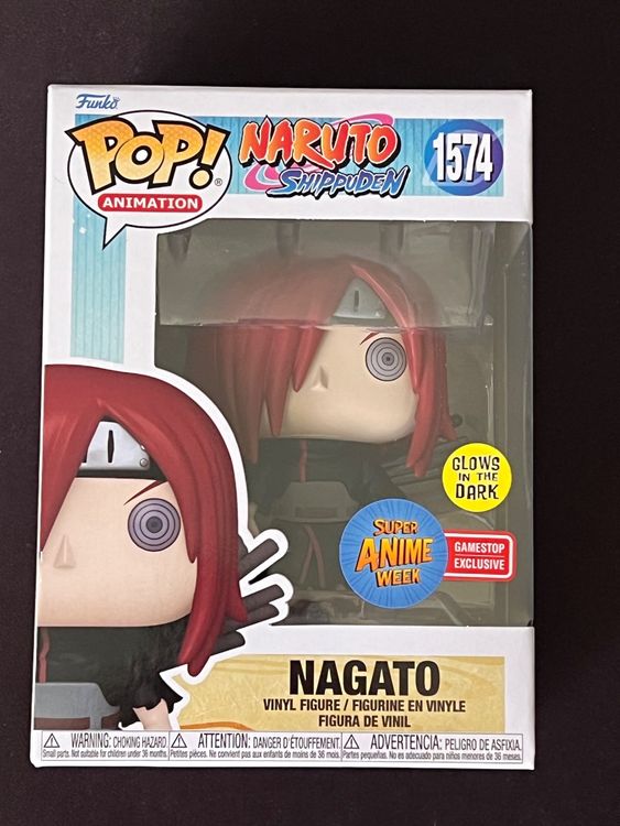 Funko POP Animation: Naruto Shippuden - Nagato GITD #1574 (Neu (gemäss ...