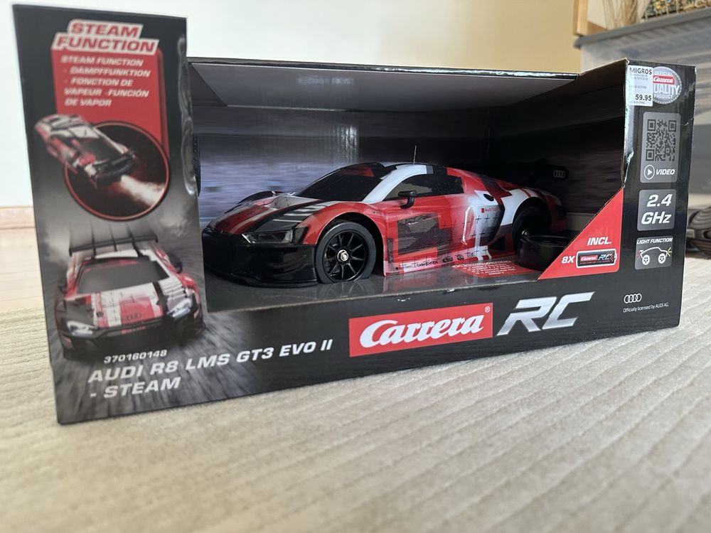 Carrera Rc Audi R8 LMS GT3 evo II - Steam (Neu und originalverpackt) in ...