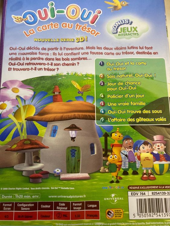 OUI-OUI - LA CARTE AU TRESOR - LA SERIE 3D | Kaufen auf Ricardo