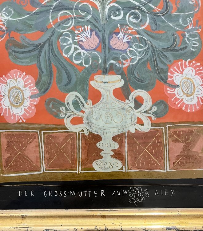 Plakat Entwurf Gounasch Gemälde von Alex Stocker (Gebraucht) in ...