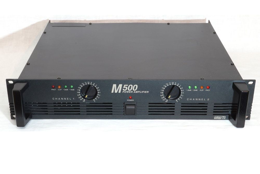 Stereo Power Amplifier Inter-M M500 (Gebraucht) in für CHF 90 – nur ...