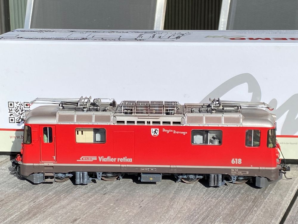 RhB Bemo 9558 128 Ge 4/4 II 618 Bergün digital mit SOUND (Neu (gemäss Beschreibung)) in für CHF ...