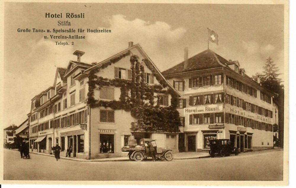 Hotel Rössli Stäfa (Gebraucht) in Hochdorf für CHF 48 – mit Lieferung auf Ricardo kaufen