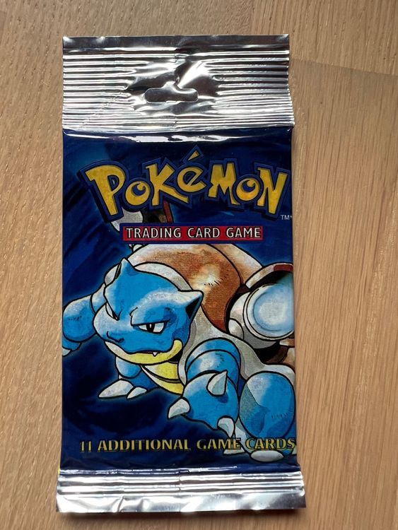 1X POKÉMON FACTORY SEALED BASE SET BOOSTER PACK WOTC LONG CR (Neu und ...