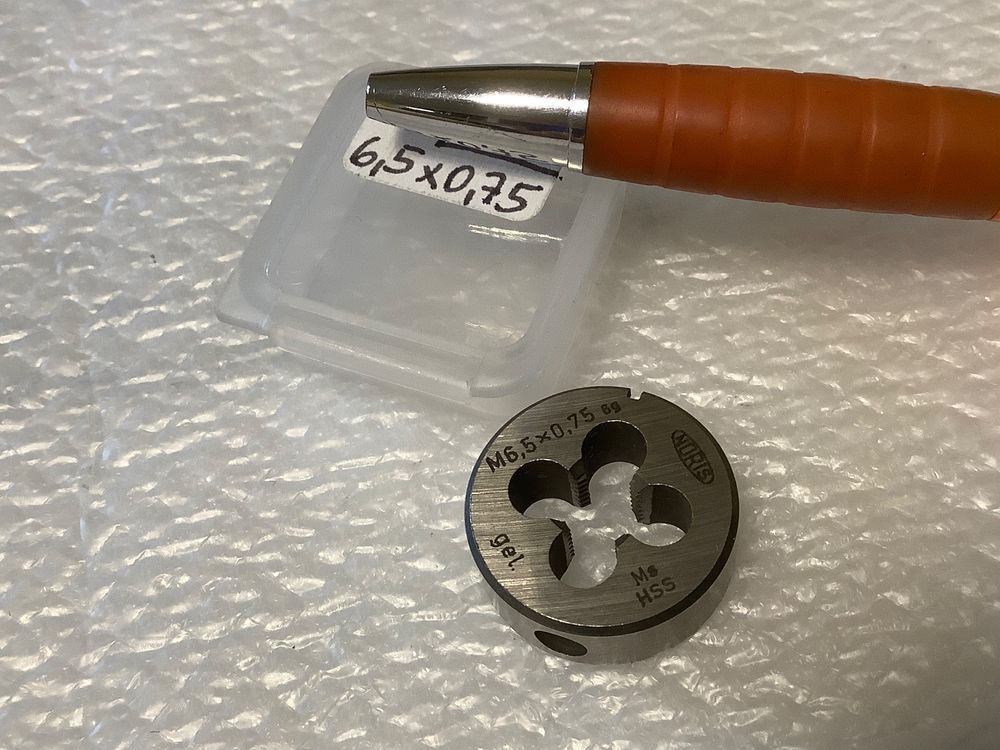 M 6.5 x 0.75 Schneideisen Filière HSS, Neu von NORIS (Neu und originalverpackt) in Widnau für ...