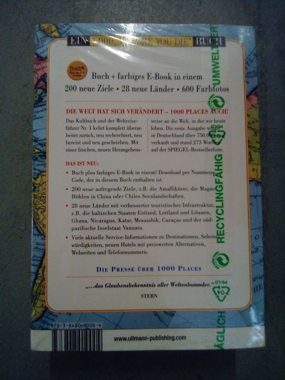 Reiseführer 1000 Places to see before you die (Neu und originalverpackt ...