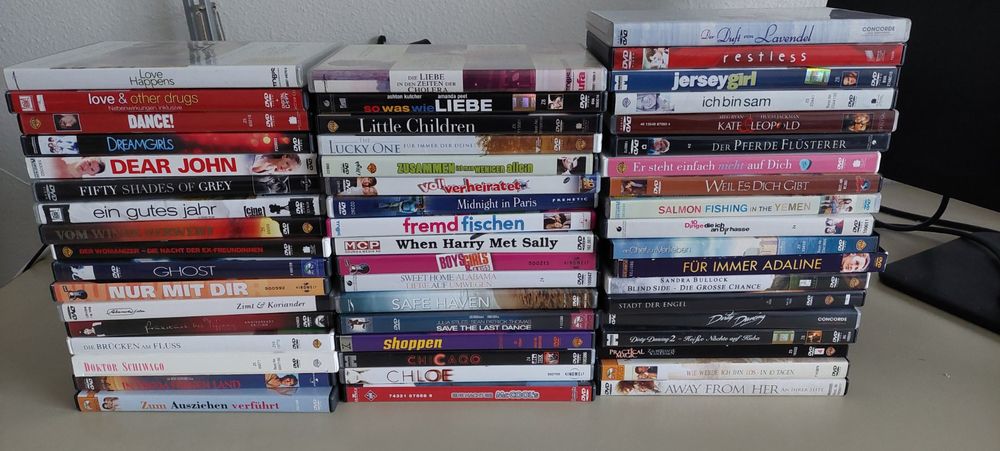 50+ Romantische, Chick Flicks DVD Sammlung (Gebraucht) in Aurigeno für ...