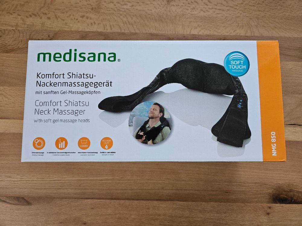 Medisana Komfort Shiatsu Nackenmassagegerät Nmg 850 Kaufen Auf Ricardo