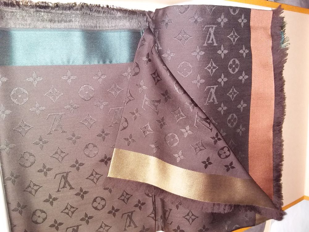 Louis Vuitton Schal On the Edge Monogram Limited Edition Neu | Kaufen ...